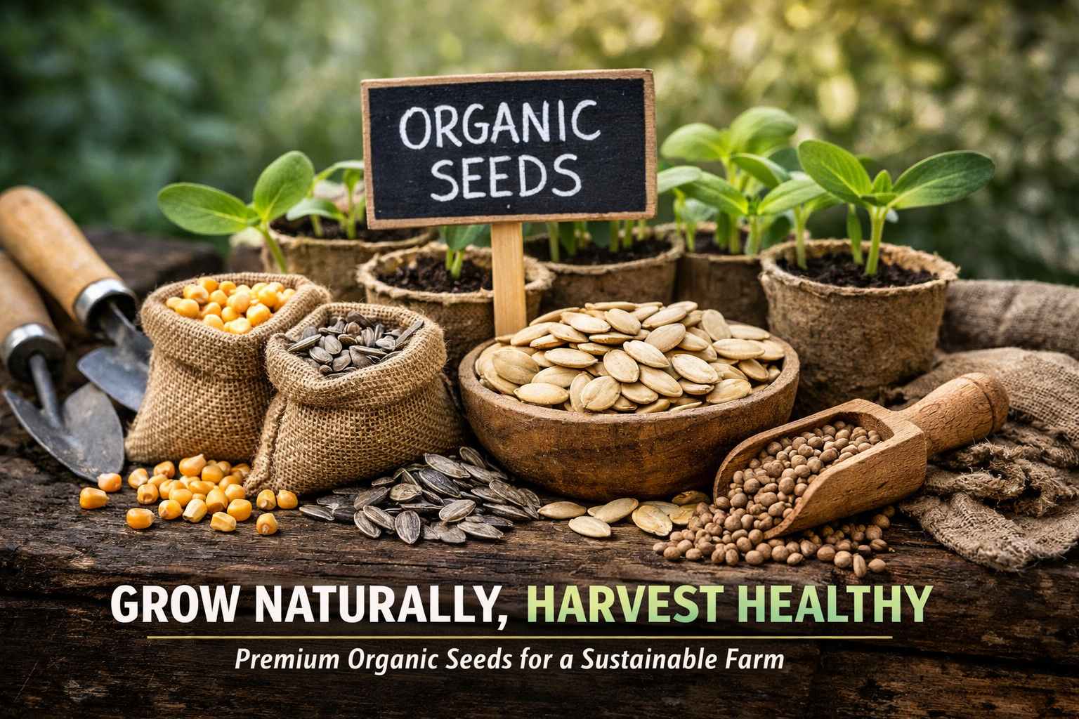 Best Organic Seeds For Natural & Chemical-Free Farming 2026